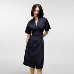 Kimono-Wickelkleid aus Baumwolle
