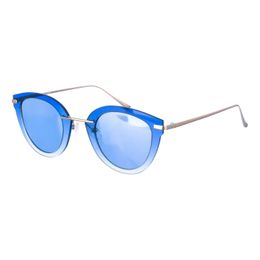 SIDNEY Damen-Sonnenbrille aus Metall in ovaler Form