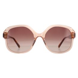 Ted Baker Square Damen Kristall Orange Rosa Farbverlauf TB1685 Eloise