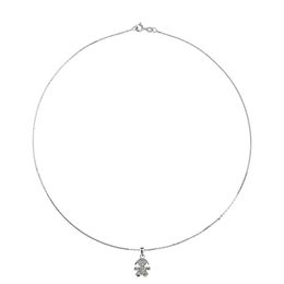 DIADEMA - Halskette Charm's Reines Wei&szlig; - Love Jewelry Collection