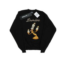 Disney - "Beauty And The Beast Be Our Guest" Sweatshirt f&uuml;r Damen (Schwarz)