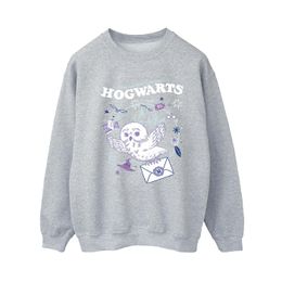 Harry Potter - "Letter From Hogwarts" Sweatshirt f&uuml;r Damen (Grau)