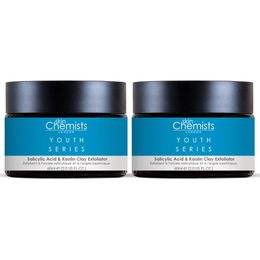 SkinChemists Jugendserie Salicyls&auml;ure & Kaolin-Ton Peeling 60ml x 2 Duo Pack