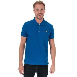 Lyle & Scott Lyle And Scott Schlichtes Polohemd f&uuml;r Herren in Blau