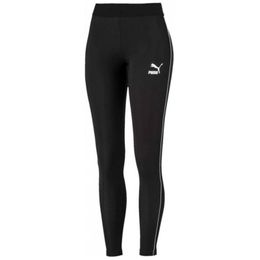 Puma Classics Rib Leggings l&auml;ssig schwarz eng - Frauen