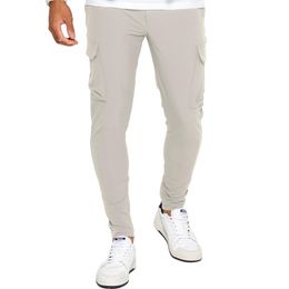 Enzo | Herren Cargo Slim Fit Hose