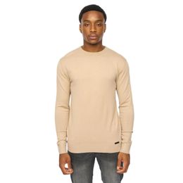 Duck and Cover - "Consenza" Sweatshirt f&uuml;r Herren, Rundhalsausschnitt, Jerseyware (Steinfarben)