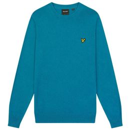 Lyle & Scott Lyle & Scott Brand Logo Leisure Blauer Pullover
