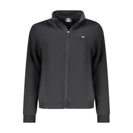 Norwegen 1963 Schwarzes Baumwoll Damen Sweatshirt