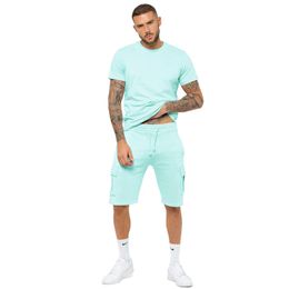 Enzo | Herren T-Shirt-Trainingsanzug mit Shorts-Set