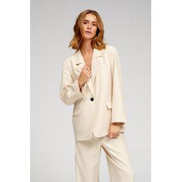 Blazer in &Uuml;bergr&ouml;&szlig;e - Beige