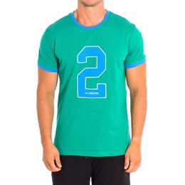 La Martina Kurz&auml;rmeliges T-Shirt f&uuml;r M&auml;nner TMR312-JS206