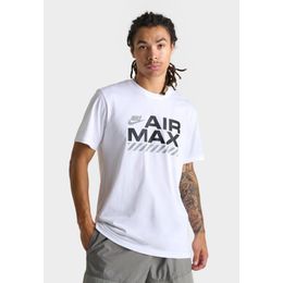 Nike Air Max Grafik Herren T-Shirt in Wei&szlig;
