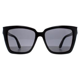 Atum Eden C1 gl&Atilde;&curren;nzende schwarze rauchgraue Sonnenbrille mit Farbverlauf