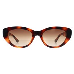 Guess Cat Eye Damen Blonde Havanna Braun Gradient GU7849