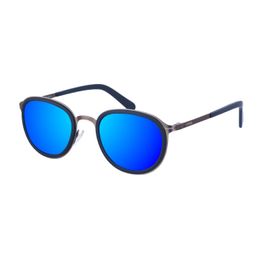 Jossie Damen-Sonnenbrille aus Metall in Ovalform