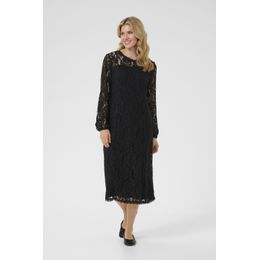 Cream Jerseykleid Feminine Pitch Blac