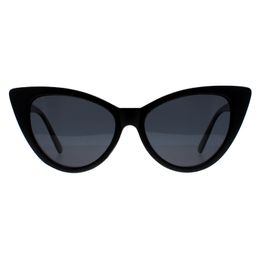 Montana Cat Eye Damen Matt Schwarz Grau Polarisiert MP71