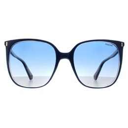 Polaroid Square Womens Blau Blau Gradient Polarisiert PLD 6218/S