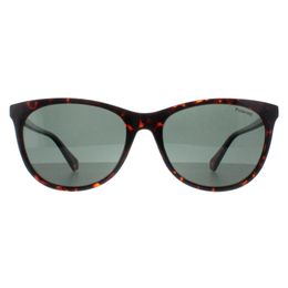 Polaroid Cat Eye Damen Havanna Gr&uuml;n Polarisiert PLD 4161/S