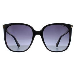 Polaroid Square Womens Schwarz Grau Gradient Polarisiert PLD 6218/S