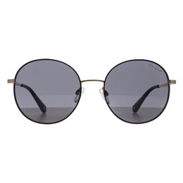Ted Baker Rund Damen Schwarz Gl&auml;nzend Gold Grau TB1744 Viola