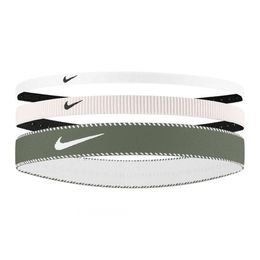 Nike - Stirnband, Flex, Klassisch (3er-Pack) (Hellrosa/Grau/Wei&szlig;)