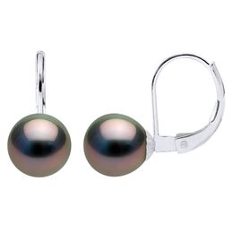 DIADEMA - Ohrringe - Silber und echte Tahiti-Perlen