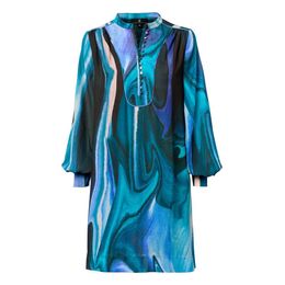 Kleid mit Dhalia-Print Multi