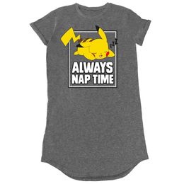 Pok&eacute;mon Pokemon - Robe t-shirt - Femme (Gris fonc&eacute; chin&eacute;)