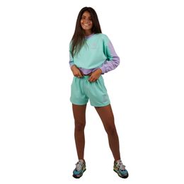 Super B Be Happy RSC-S2102 Damen Sweatshirt mit Rundhalsausschnitt und langen &Auml;rmeln