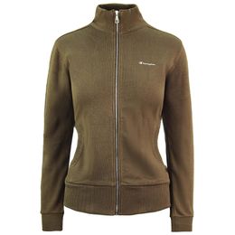 Champion Heritage Fit Damen-Trainingsjacke in Braun