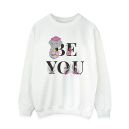 Disney - "Be You" Sweatshirt f&uuml;r Damen (Wei&szlig;)