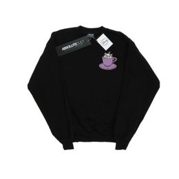 Disney - "Aristocats Marie In Cup Breast Print" Sweatshirt f&uuml;r Damen (Schwarz)