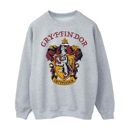Harry Potter - "Gryffindor" Sweatshirt f&uuml;r Damen (Grau)