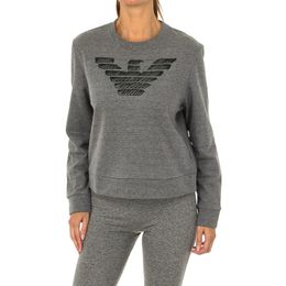 Armani Lang&auml;rmeliger Damenpullover mit Rundhalsausschnitt 7V5M75-5J42Z