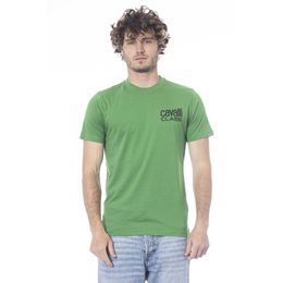 Cavalli Class T-Shirt Gr&uuml;ner Rundhalsausschnitt