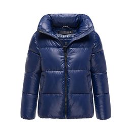 Marikoo Damen Winterjacke Hazalee im Puffer-Stil mit gl&auml;nzender Optik