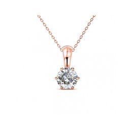 Geburtsstein-Anh&auml;nger - Rose Gold und Kristall