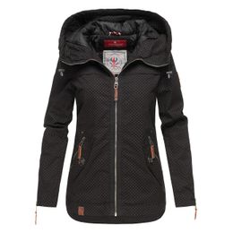 Navahoo Damen &Uuml;bergangsjacke Wekoo &ndash; Leichte Baumwolljacke mit Kapuze