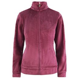 Champion Fleece Womens Purple Track Jacke