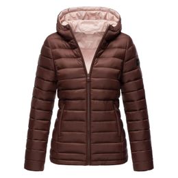 Marikoo Damen Steppjacke Lucy mit Kapuze & leichtem Futter
