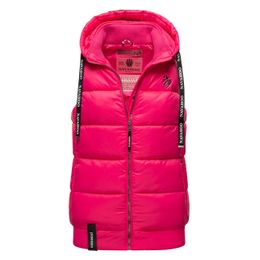 Navahoo Damen Steppweste Kassidy &ndash; Leicht & Modern mit Kapuze