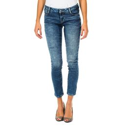 Met Lange Jeanshose mit schmal geschnittenem Saum 10DB50282 woman