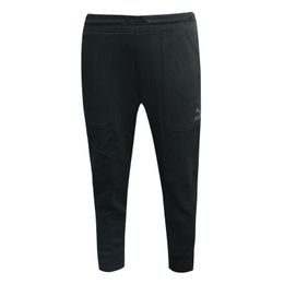 Puma Evo Sweat 3/4 Hosen Herren regul&auml;re schwarze Jogging -Streckenboten 570581 01 P1