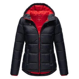Marikoo Damen Steppjacke &ndash; Leichte &Uuml;bergangsjacke mit Kapuze