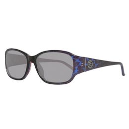 Guess Gu7436 Blaue Leoparden-Sonnenbrille