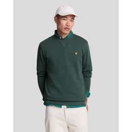 Lyle & Scott Sweatshirt mit Rundhalsausschnitt f&uuml;r Herren in Gr&uuml;n