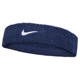Nike - "Classic" Stirnband (Marine/Wei&szlig;)