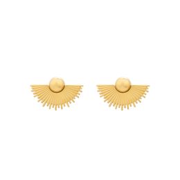 Luxenter Ohrringe mit 18-kar&auml;tiger Gelbgold-Finish &ndash; Hayla